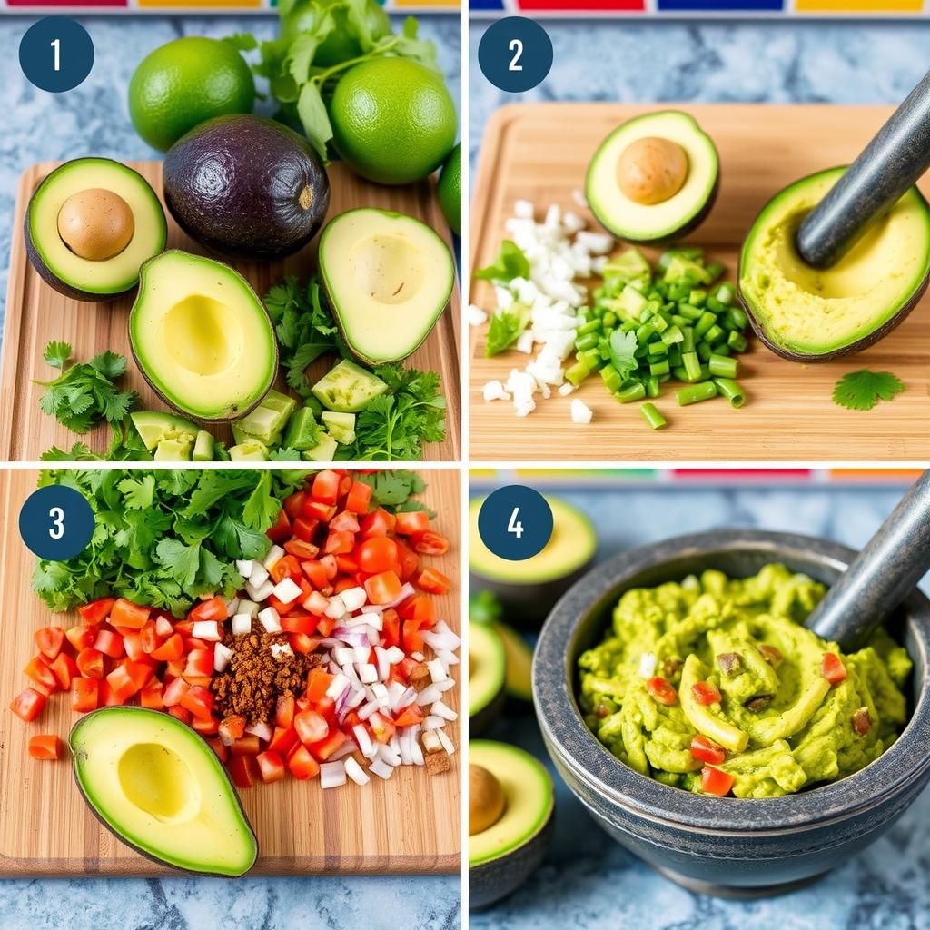 Preparar Guacamole Casero Auténtico Paso a Paso