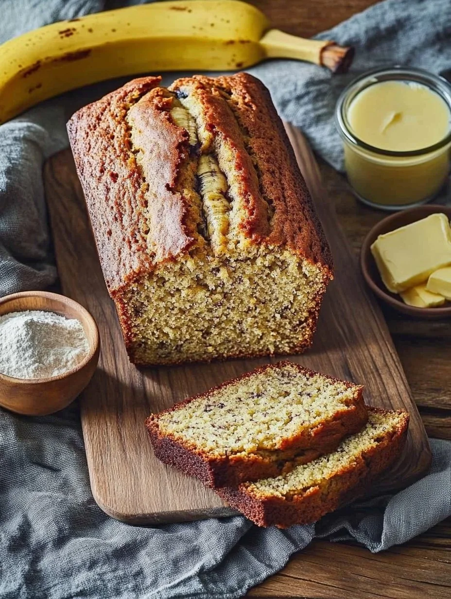 Easy Moist Banana Bread